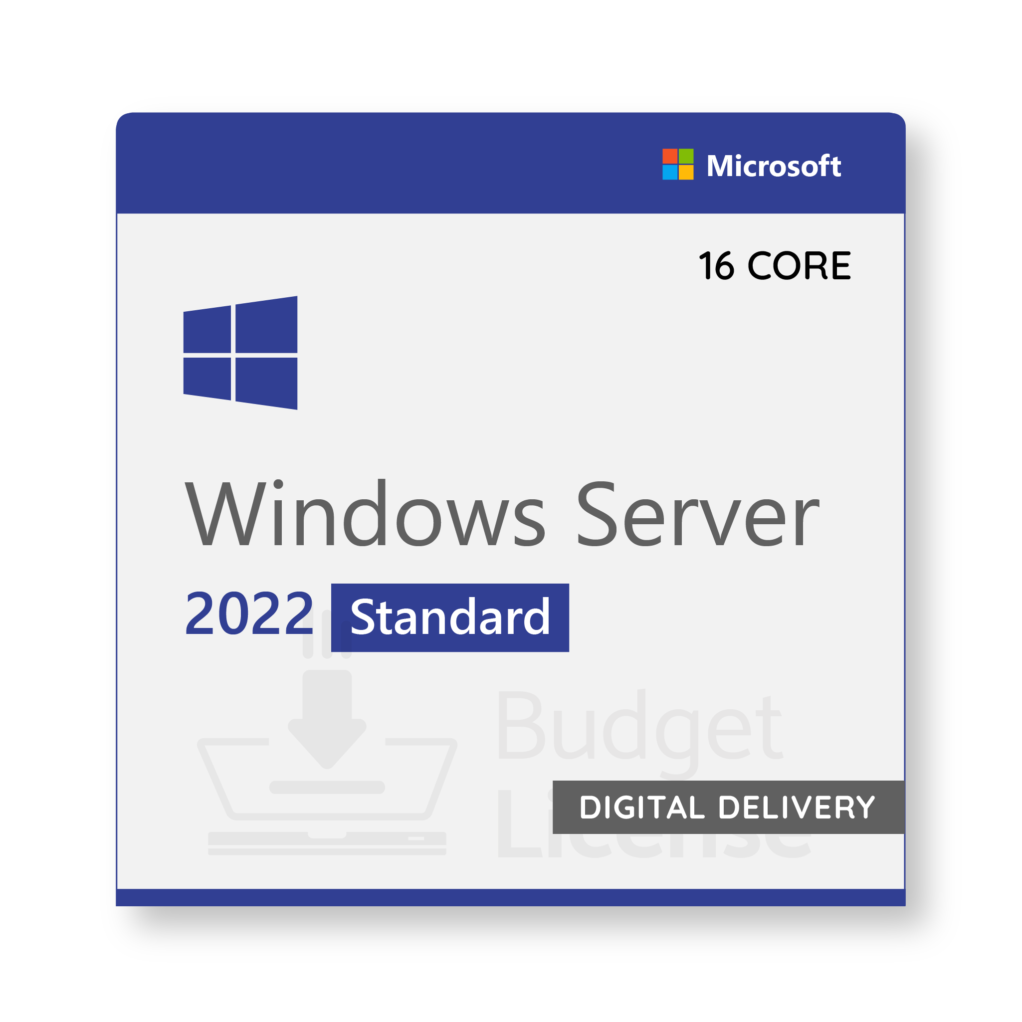 Windows Server 2022 Standard | 16-Core - Digital Delivery – BudgetLicense